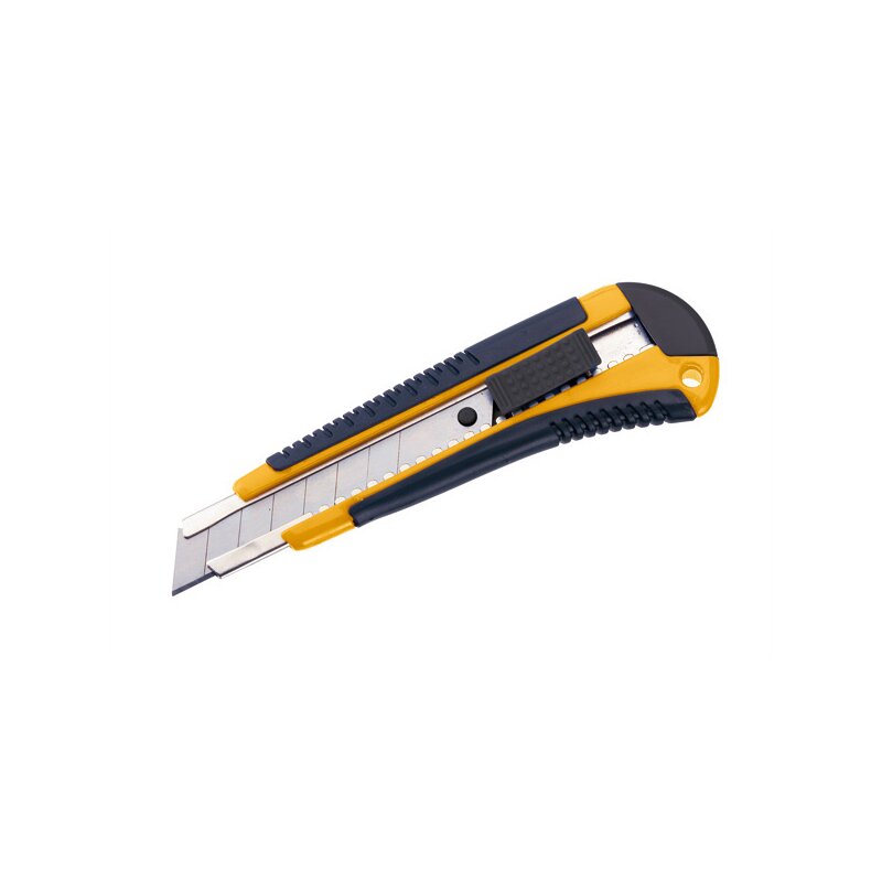 Cuttermesser Profi mit 18mm Klinge und Automatik-Stop - www.kirch-onl, 2,95